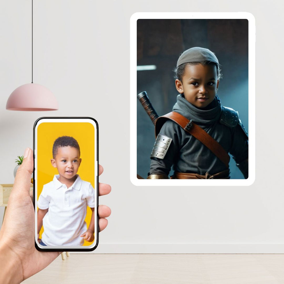 Ninja Hero - Personalized Canvas Portraits for Kids – My Magical Portrait