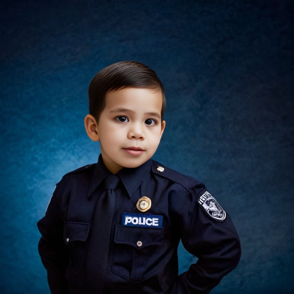 Police Officer - Personalized Canvas Portraits for Kids – My Magical ...